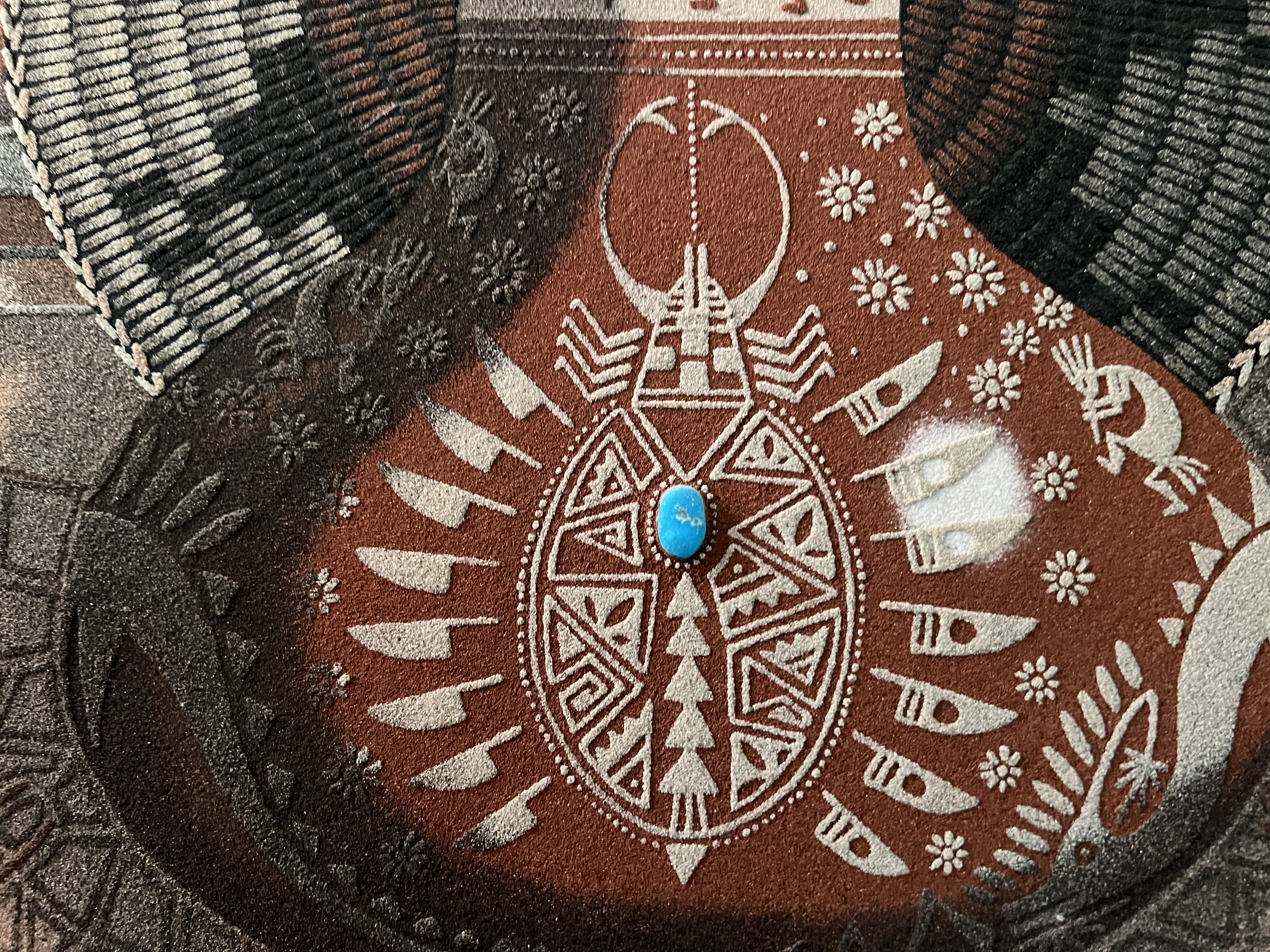 Sand Painting by Herman Tyler – Renate's Art